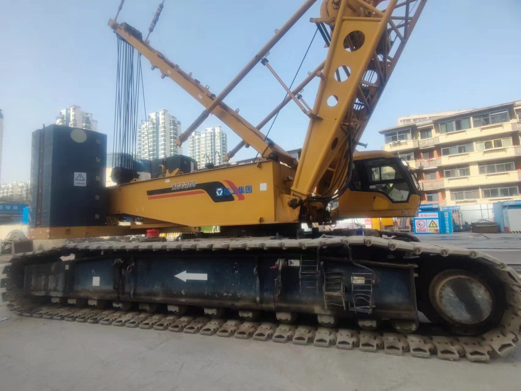 XCMG 200 T Crawler Crane – 2018 Power & Precision - Hunan imachine ...