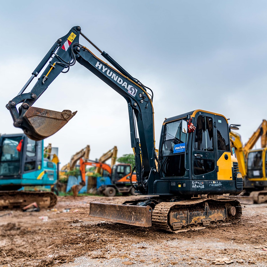 2021 HYUNDAI Mini Excavator for Sale – HX55, Low Hours - Hunan imachine ...