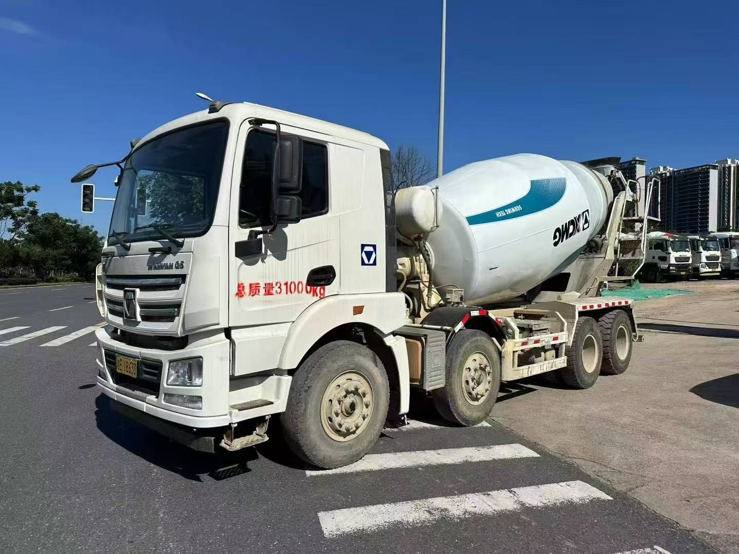 10 m3 Concrete Mixer Truck | Used XCMG 2021 Cement Truck - Hunan ...