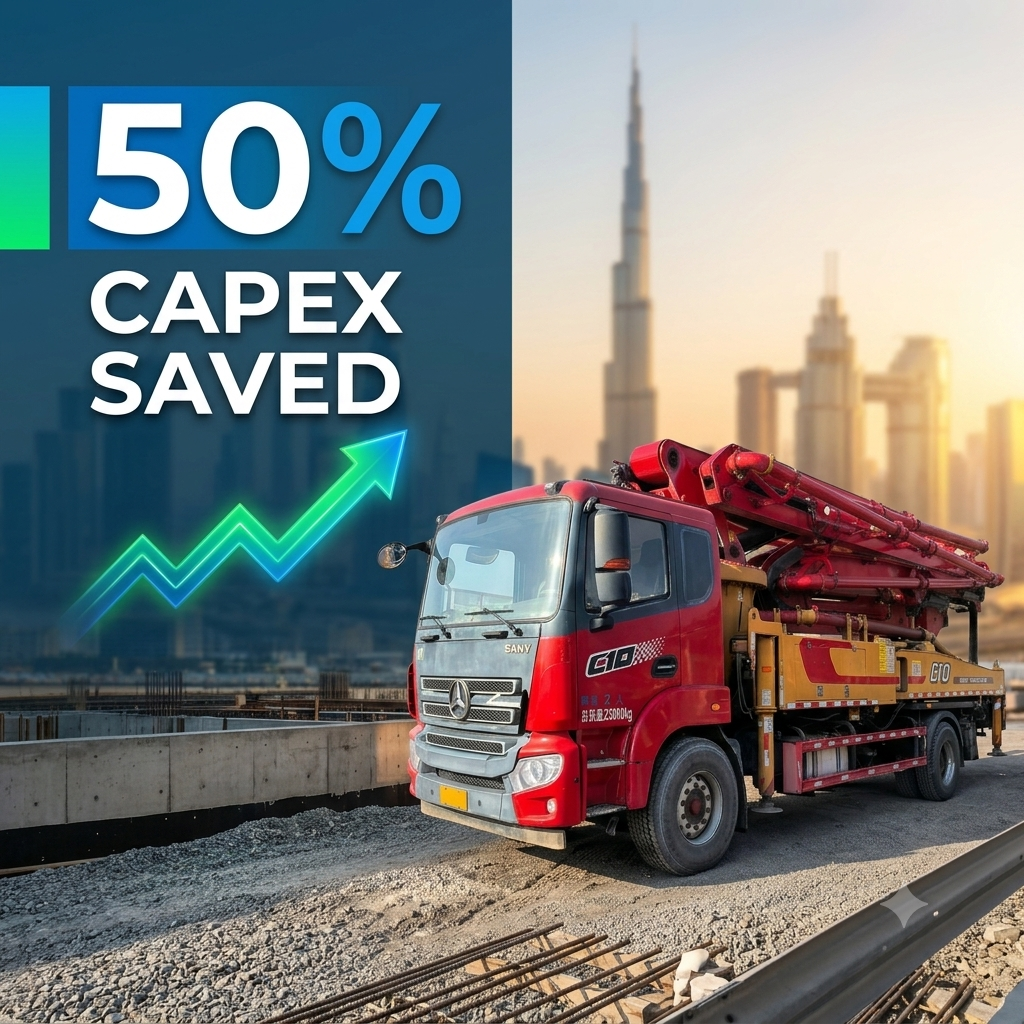 Save 50% on Used Heavy Machinery: Get 80% Residual Value